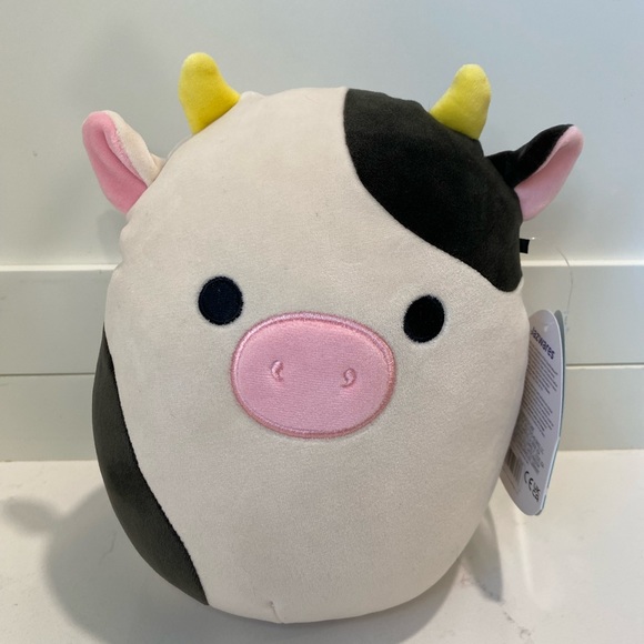 Squishmallows | Toys | Connor The Cow Squishmallows 7 Nwt | Poshmark